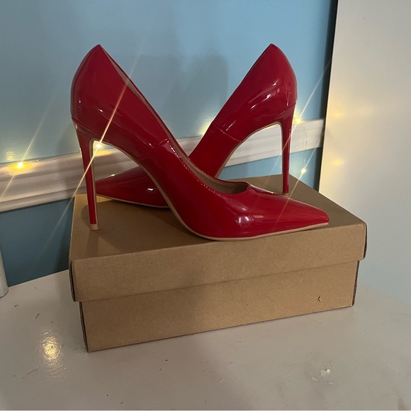 Shoes | Delonix Regia Womens Pumps 4 Inch High Heels Pointy Closed Toe ...